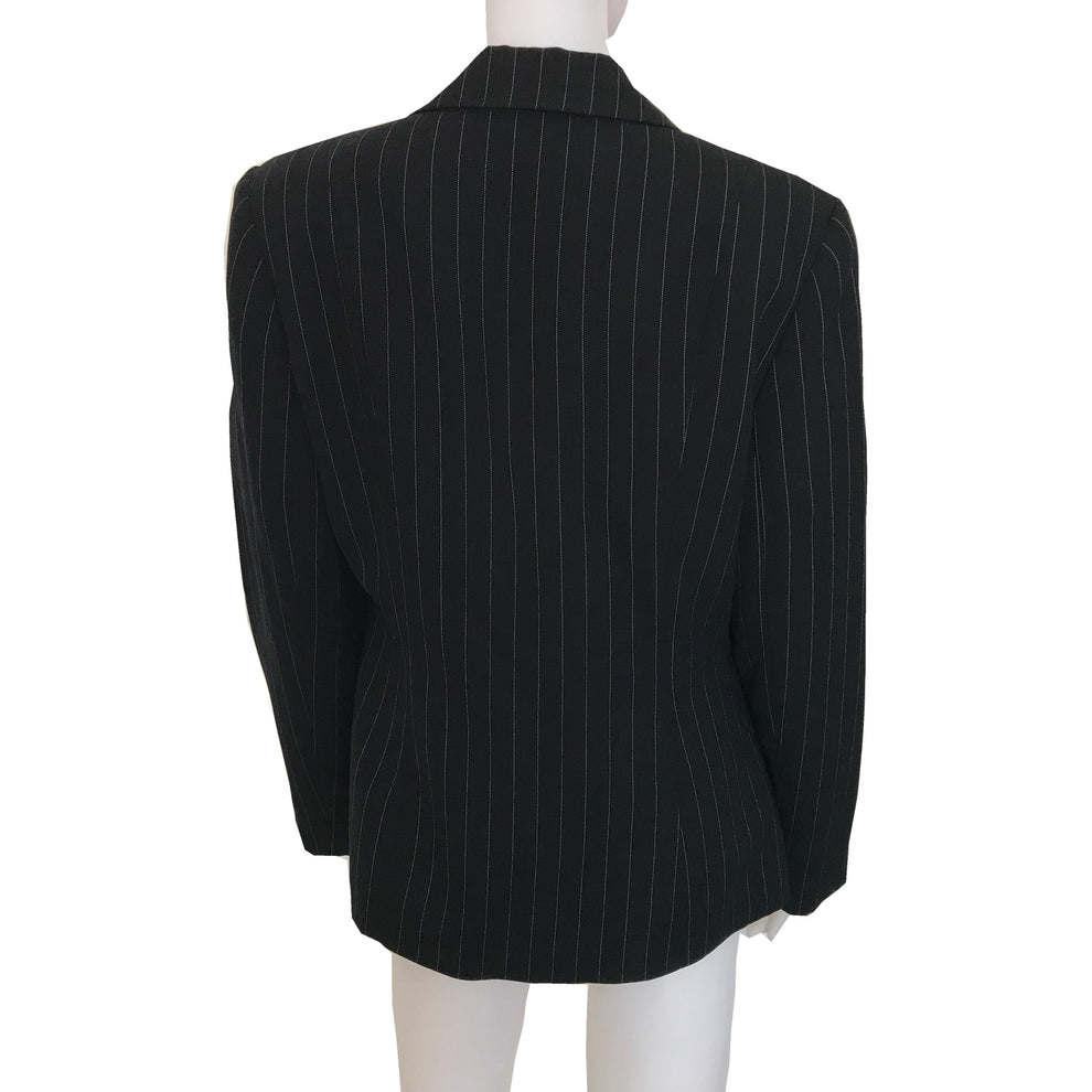 Vintage 1980s Giorgio Sant' Angelo Pinstriped Jacket – Shop Stylaphile ...